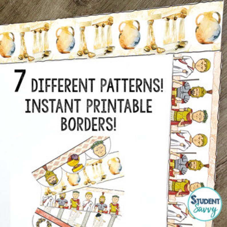 Ancient Rome Bulletin Board Kit | Rome Posters | Borders | Banners - Etsy
