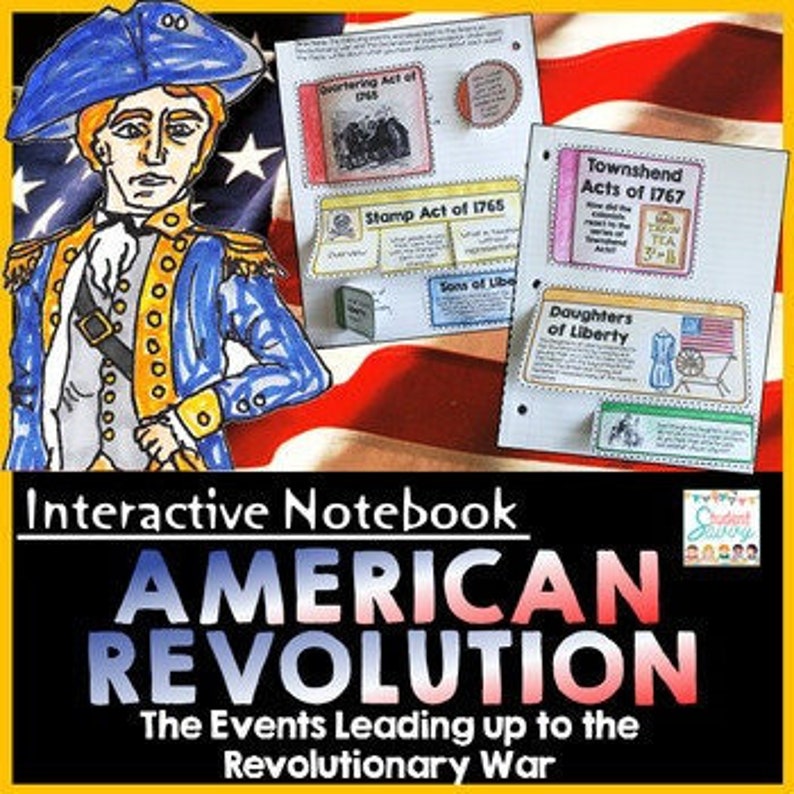 American Revolution Interactive Notebook Events Leading to ...