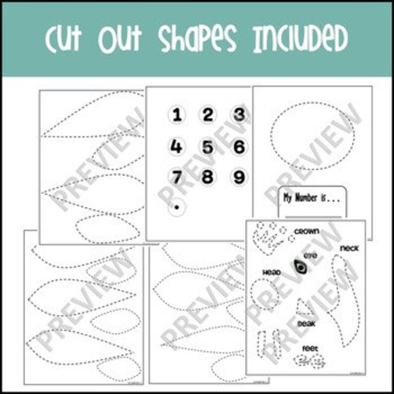 Place Value Craftivity | Place Value Poster Chart Printable Peacock - Etsy