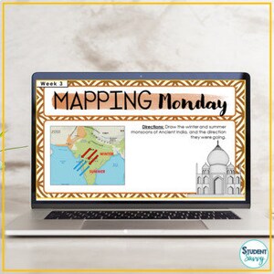 Ancient India Bell Ringers Warm Ups Morning Work Mapping Timeline - Etsy