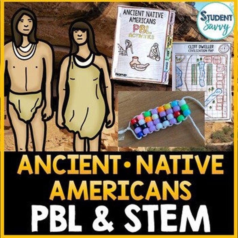 Native Americans | Ancient Americans PBL & STEM - Etsy