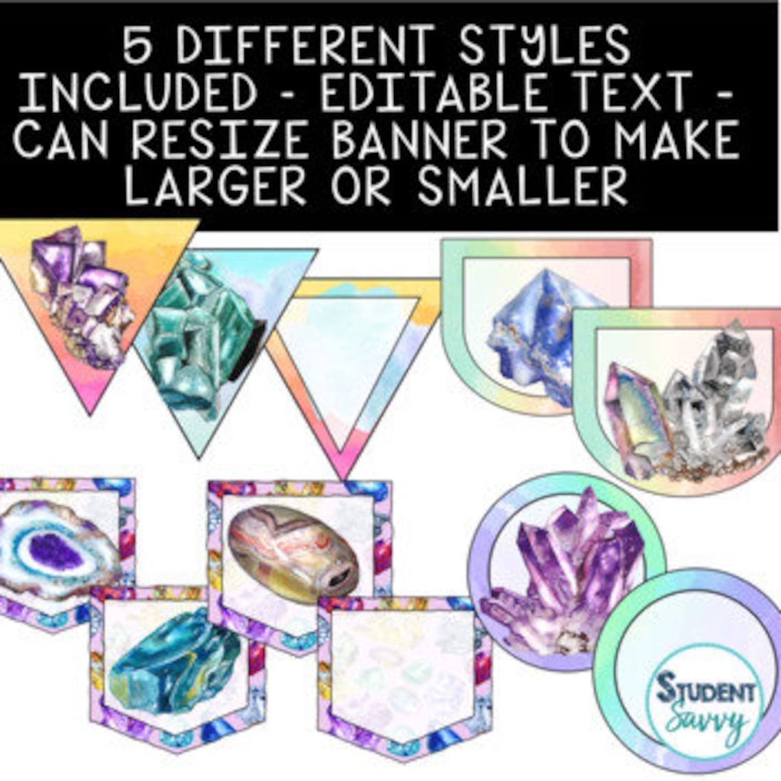 Rocks and Minerals Bulletin Board Kit | Science Posters | Borders ...