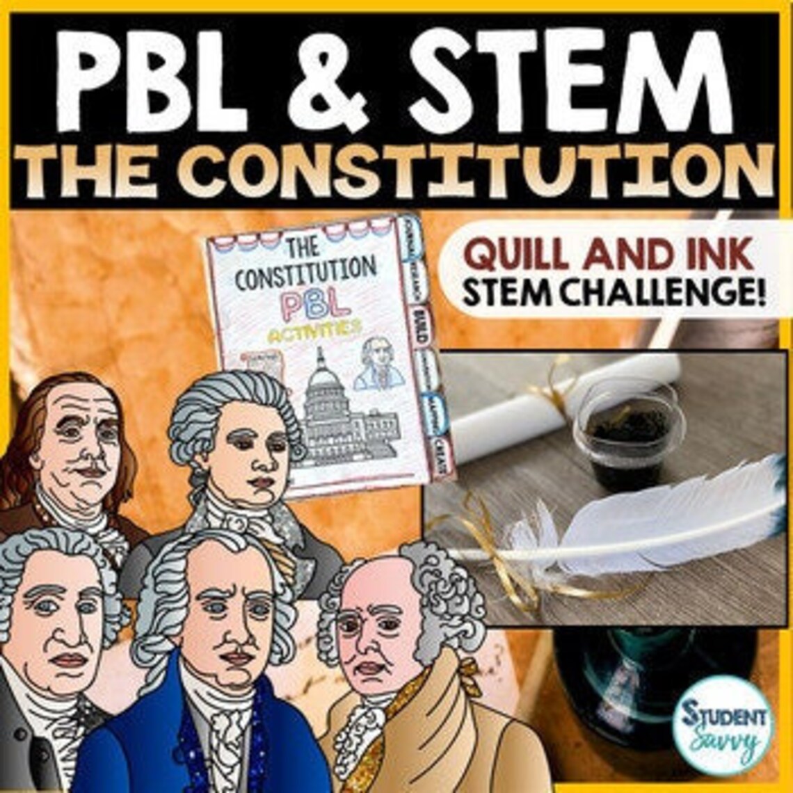 The Constitution PBL & STEM project Based Learning - Etsy