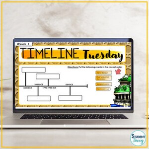 Ancient Mesopotamia Bell Ringers - Warm Ups - Morning Work - Mapping ...