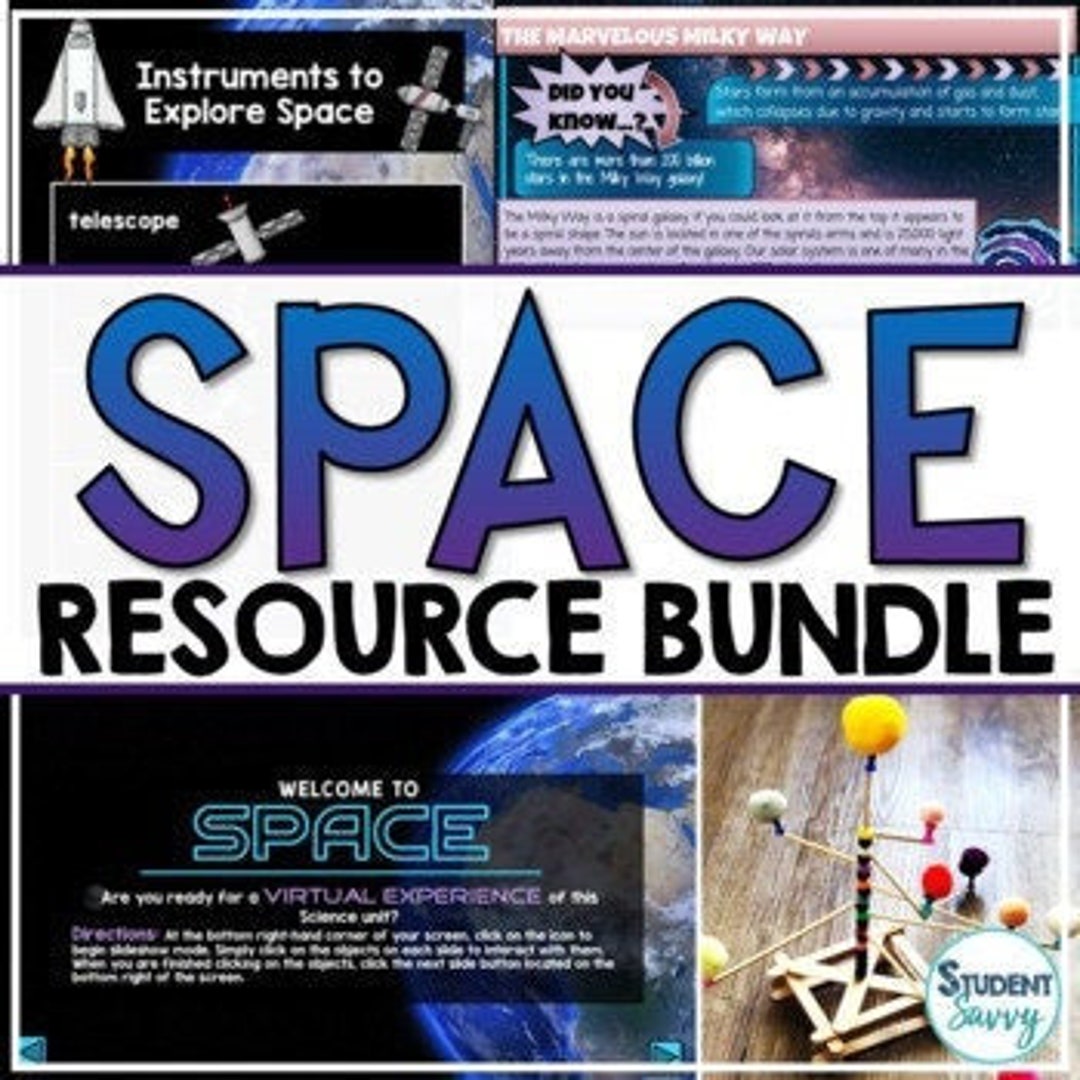 Space Activities Bundle | Solar System Projects STEM Google Classroom ...