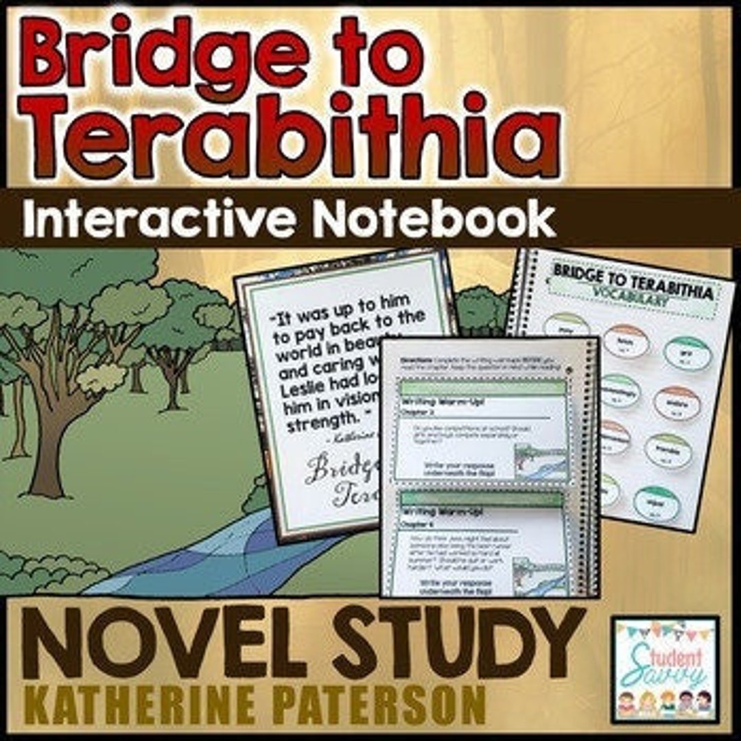 Bridge to Terabithia Novel Study - Etsy