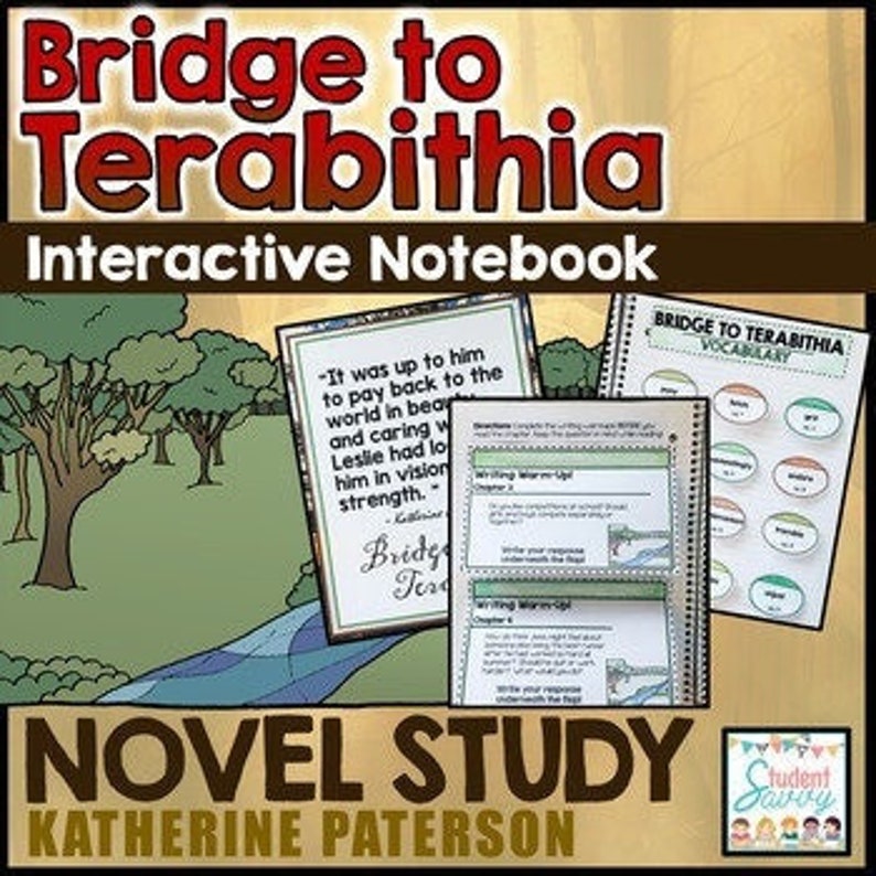 Bridge to Terabithia Novel Study - Etsy