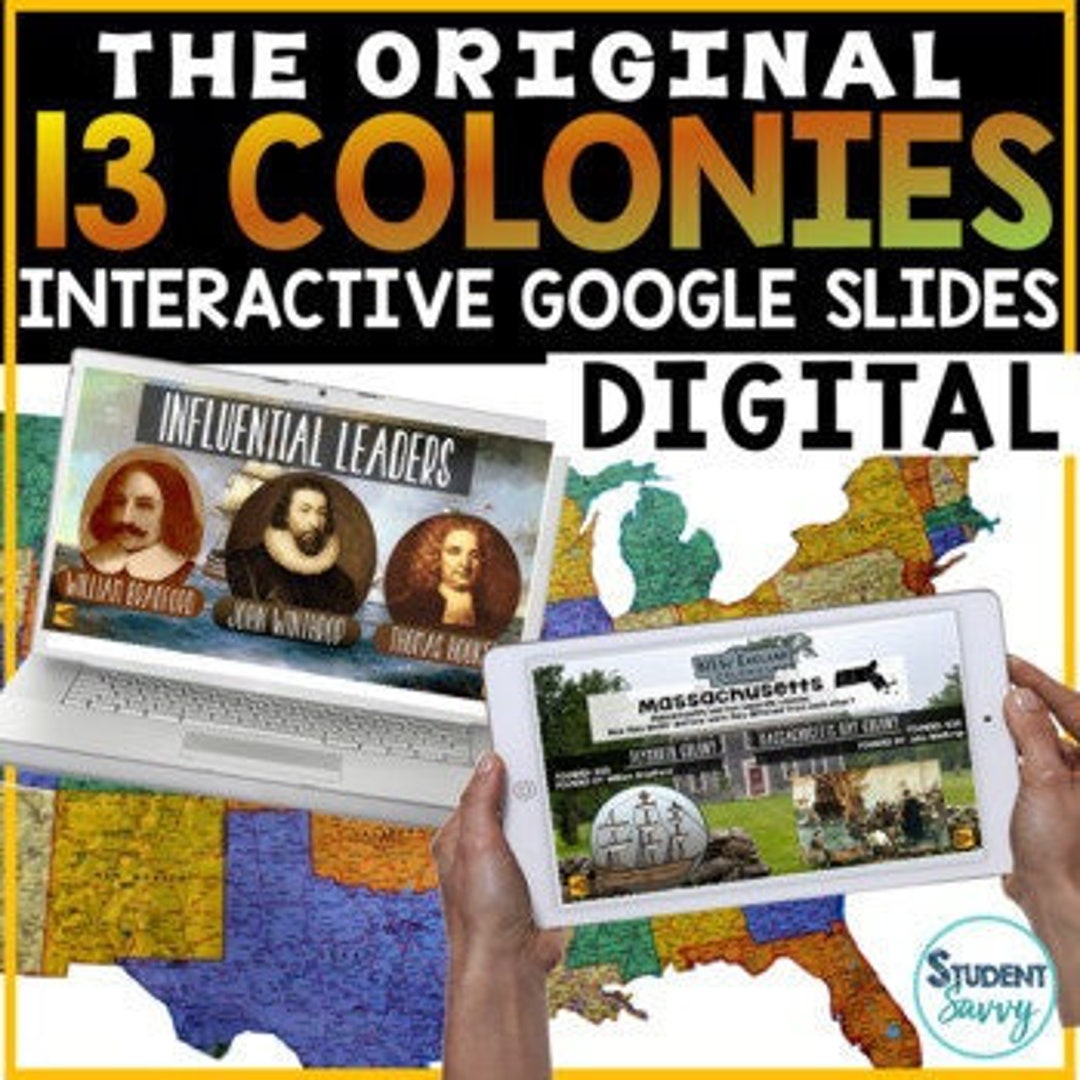 13 Colonies Distance Learning Google Classroom | 13 Colonies Google ...
