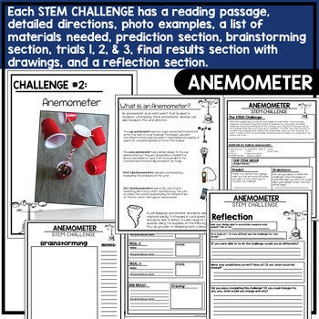 Weather STEM Activities Challenges - Earth Science Barometer Atmosphere ...