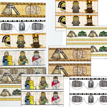 Ancient Mesopotamia Bulletin Board Borders Printable Sumerian History ...