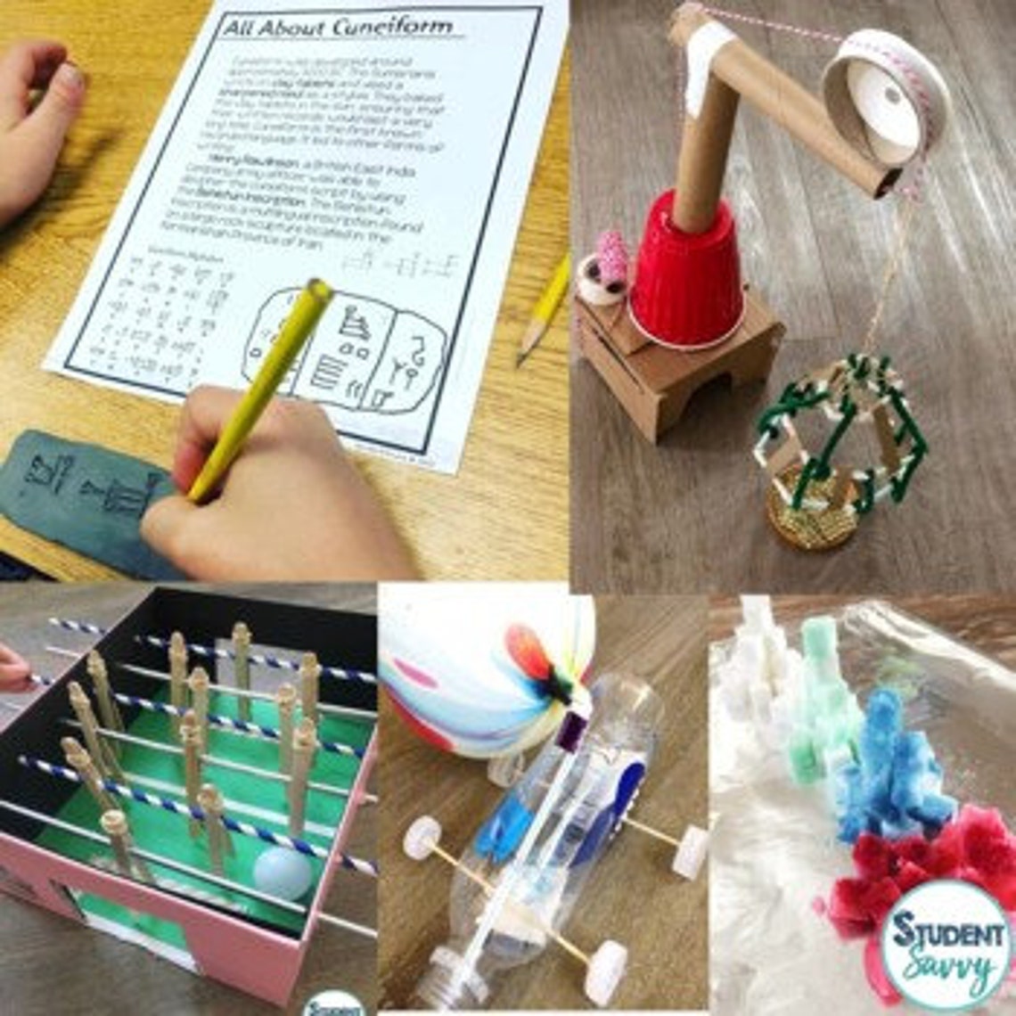 STEM Activites Bundle - Challenges Upper Elementary STEM Middle School ...