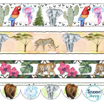 Earth Science Bulletin Board Borders Classroom Bundle- Science Borders ...