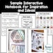 Editable Interactive Notebook Templates - All Subjects Printables - Etsy