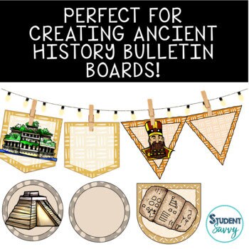 Mesopotamia Banners Printable Sumer History Classroom Decor Editable - Etsy