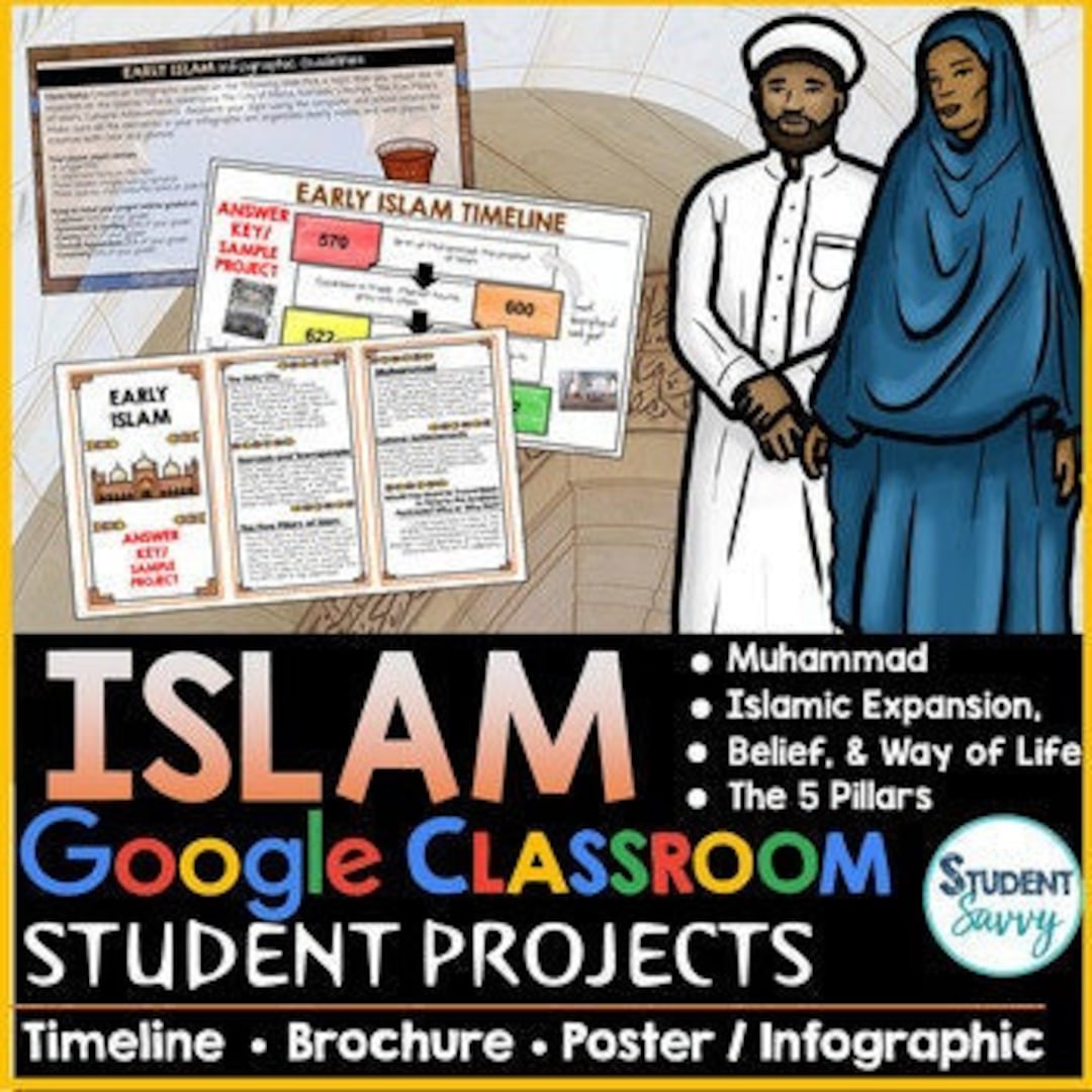 Early Islam Google Classroom Projects - Etsy