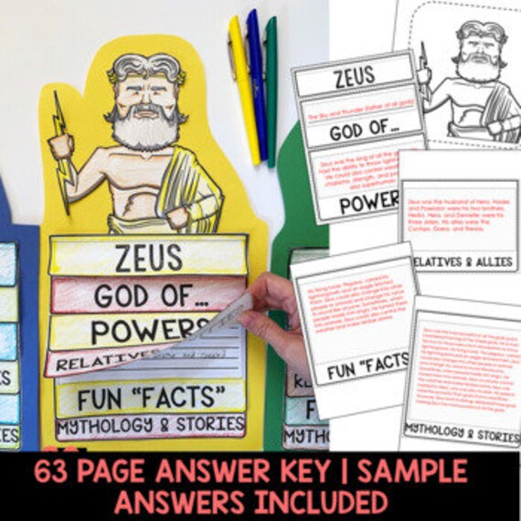 Zeus Mythology Story For Kids