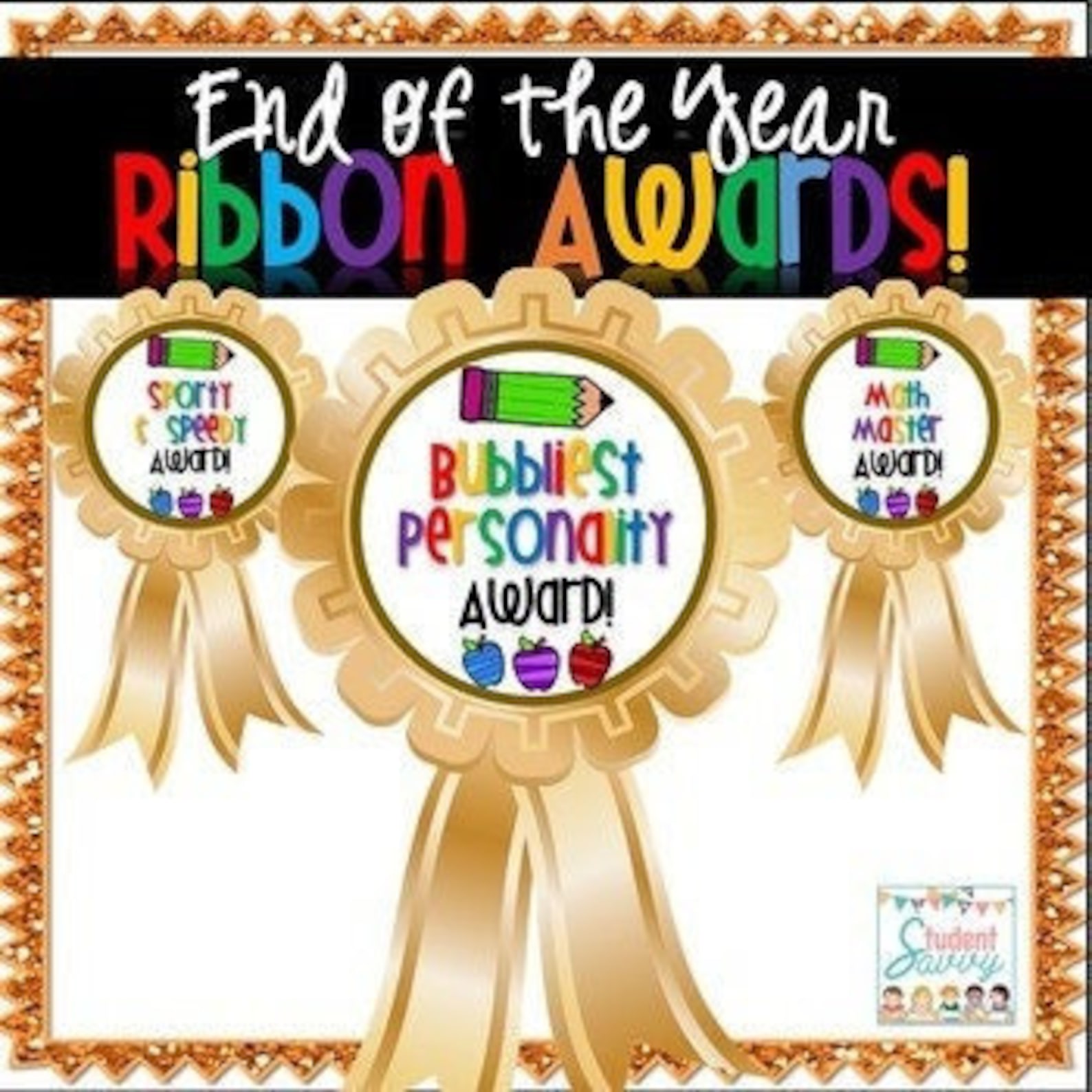 End of the Year Awards - Ribbon Awards Classroom Superlative - Etsy