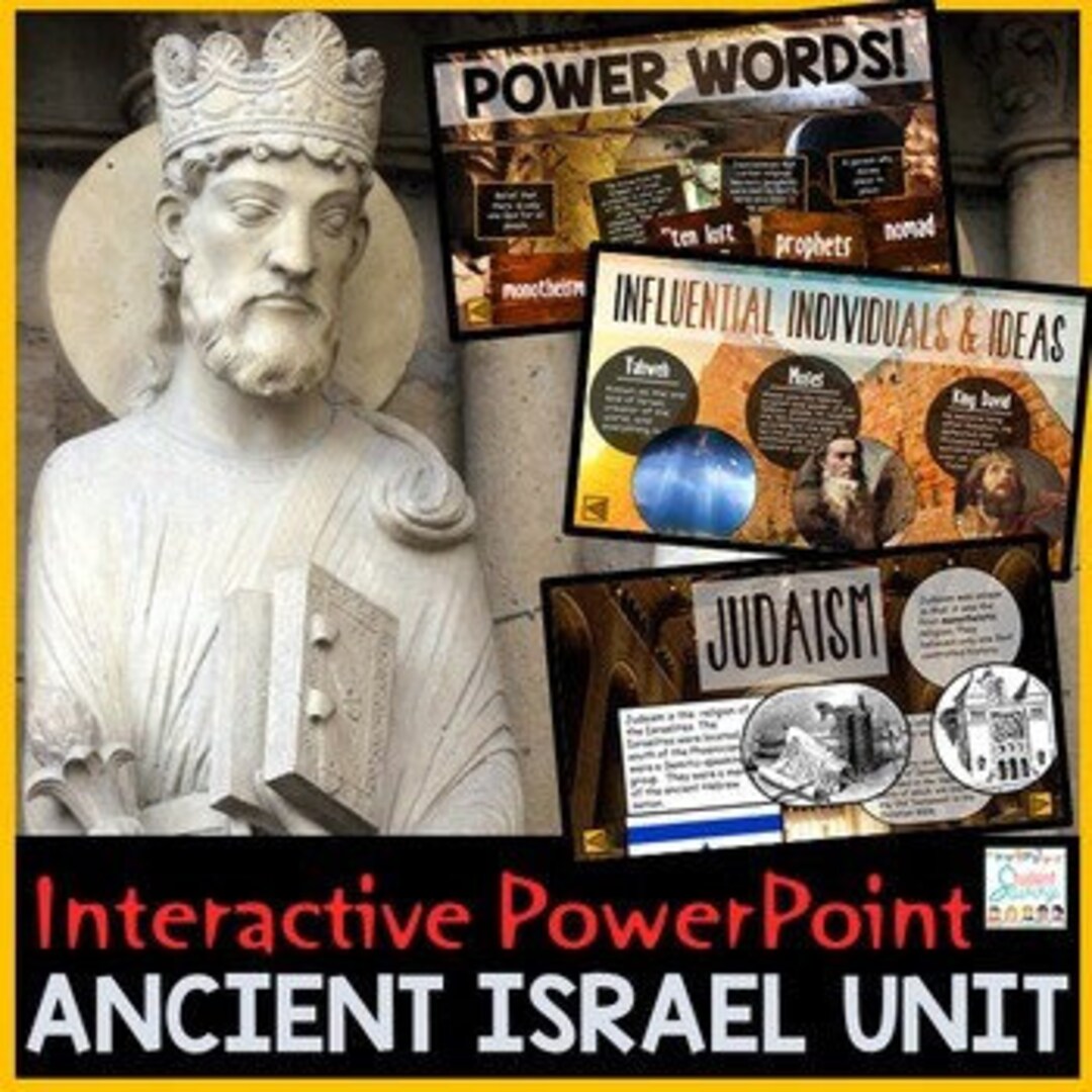 Ancient Israel Powerpoint Google Slides Activities Timeline Google ...