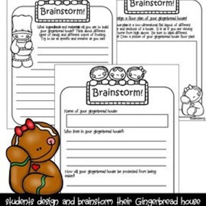 Gingerbread Man | Gingerbread House Activity PBL - Etsy