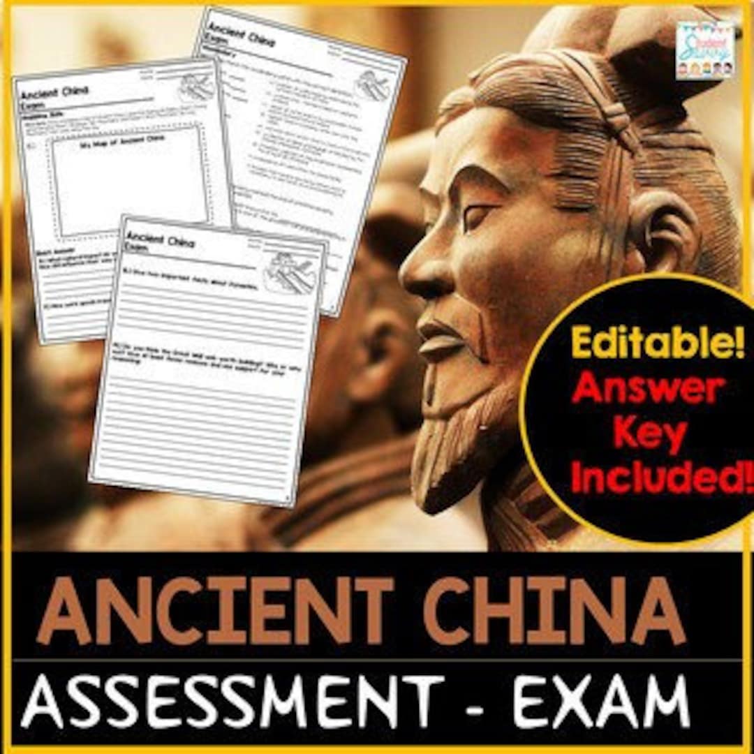 Ancient China Test Assessment | Ancient China Exam | Google Slides - Etsy