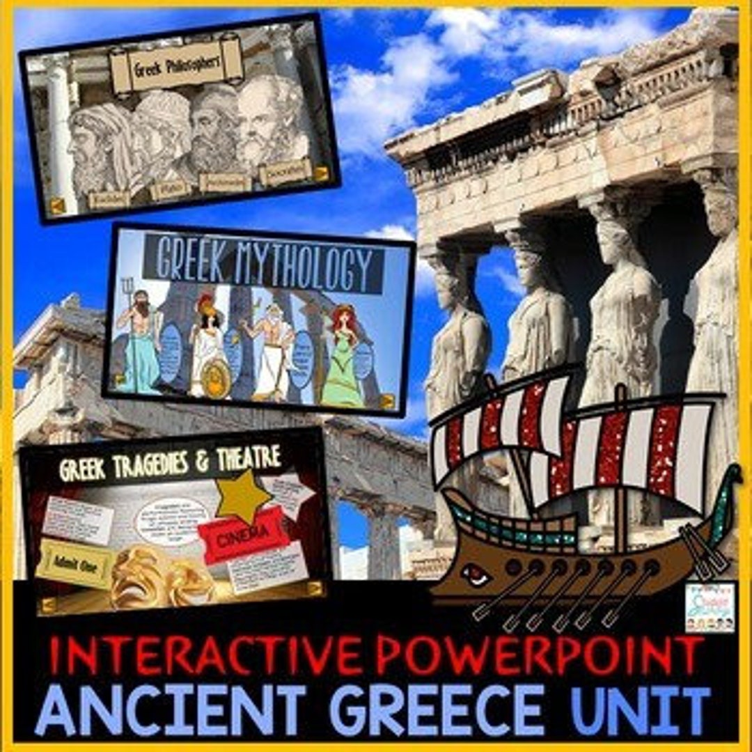 Ancient Greece Powerpoint - Google Slides - Google Classroom Geography ...