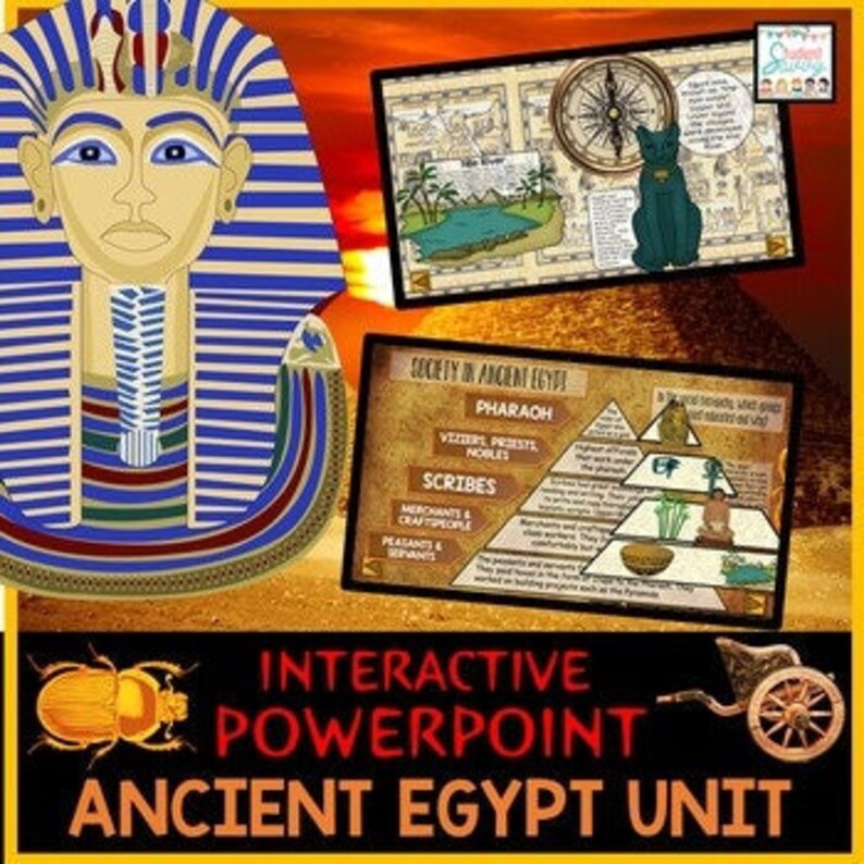 Ancient Egypt Powerpoint - Google Slides - Google Classroom Activities ...