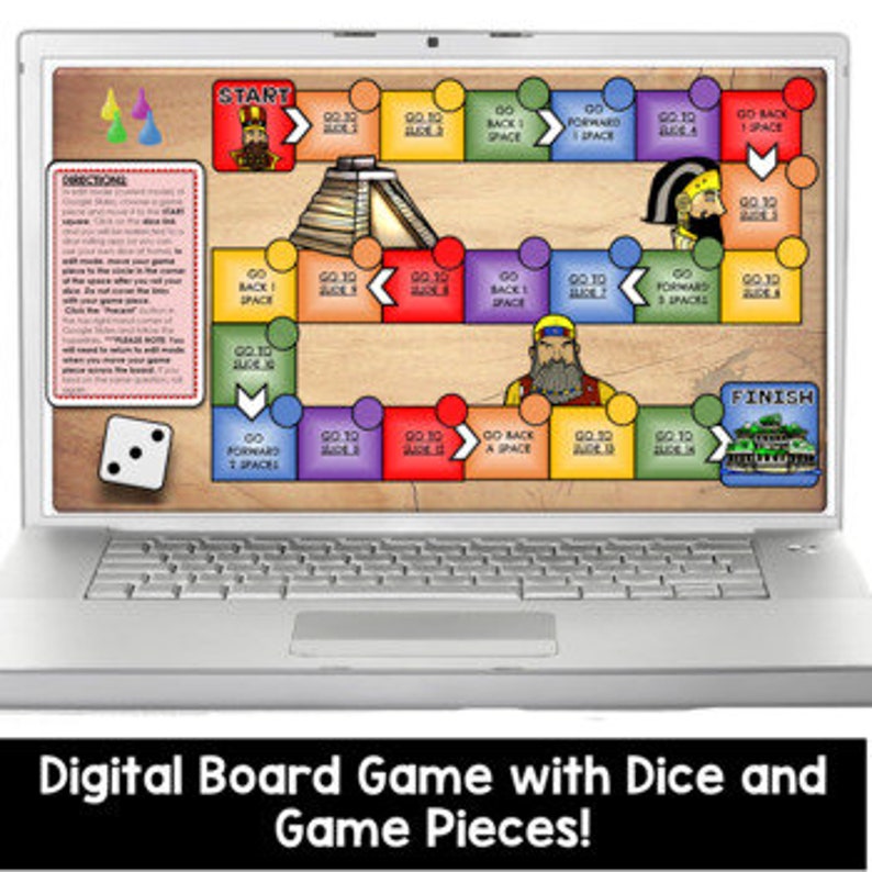 Ancient Mesopotamia Digital Game Google Slides | Review Digital Board ...