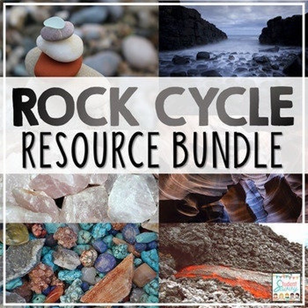 Rock Cycle Activities Resource Bundle | Rock Weathering Erosion ...