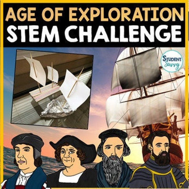 Age of Exploration | Early European Explorers | STEM Challenge - Etsy