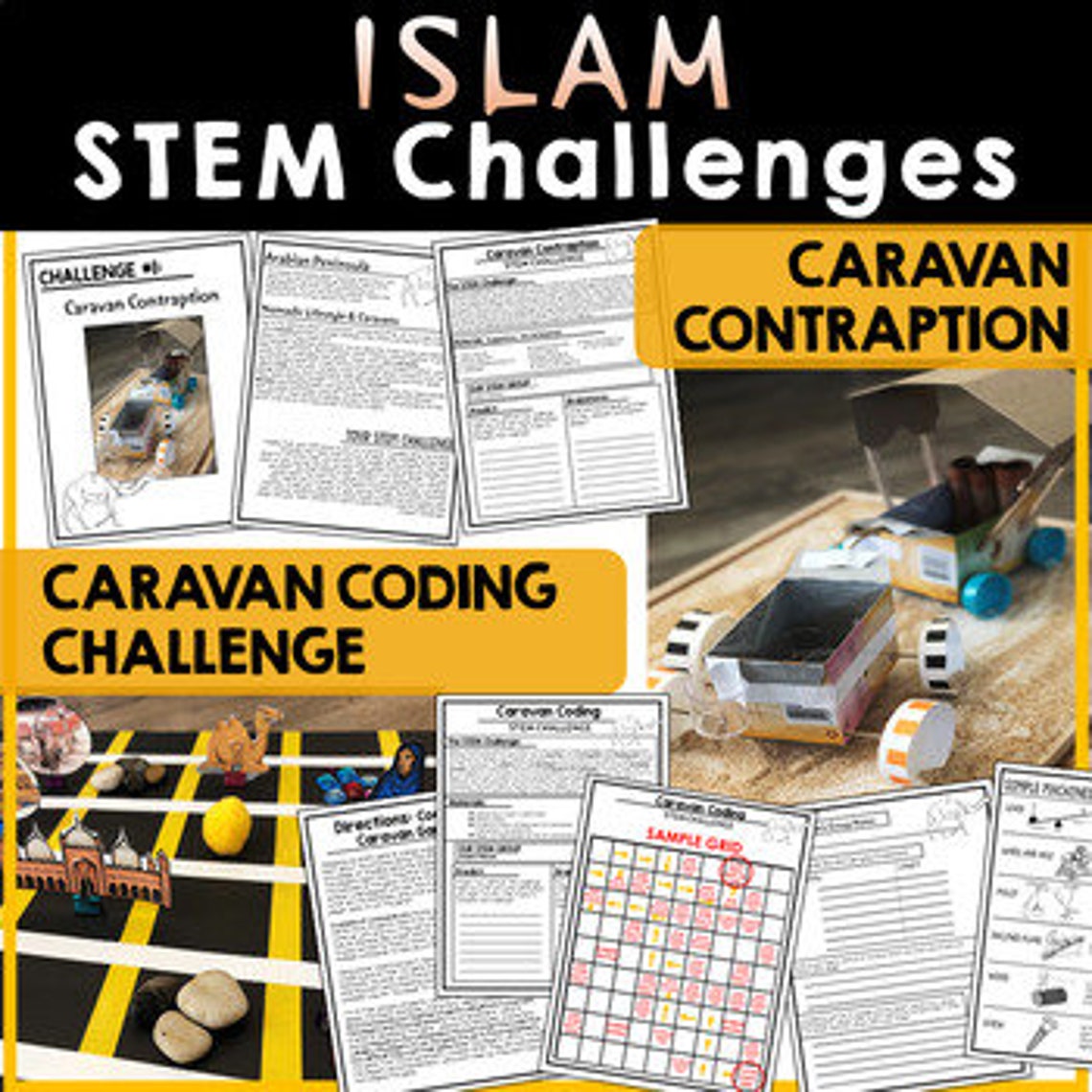 Islam - STEM Project Caravan Challenges - Etsy