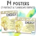 Energy Posters | Forms of Energy | Earth Science Classroom Decor Light ...