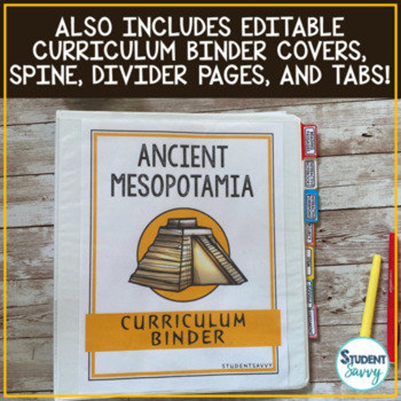 Ancient Mesopotamia Lesson Plans Templates Editable Google Docs ...
