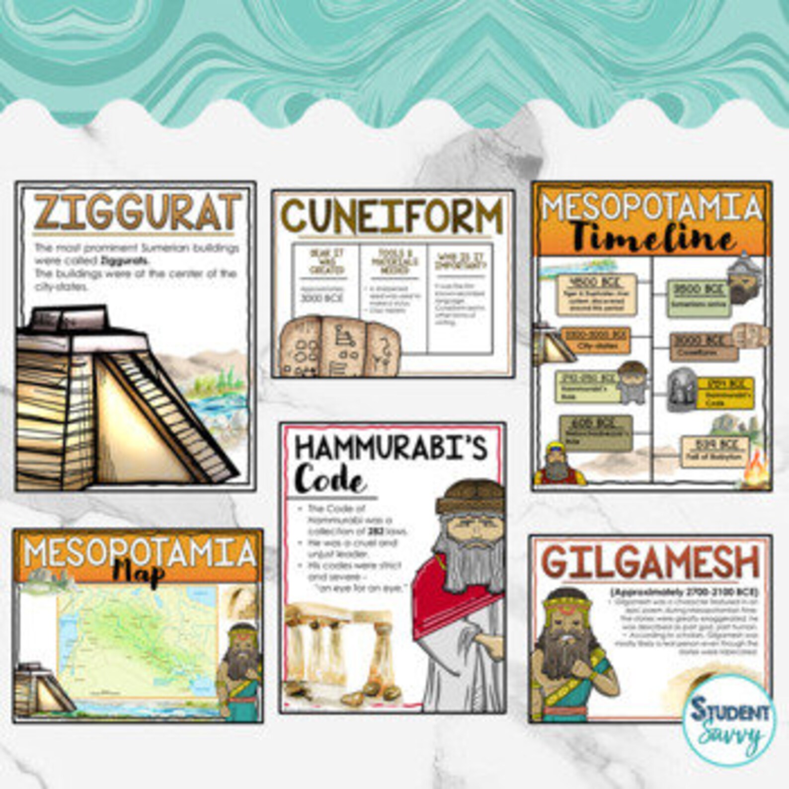 Mesopotamia Posters | Mesopotamia Timeline | Ancient Mesopotamia Map ...