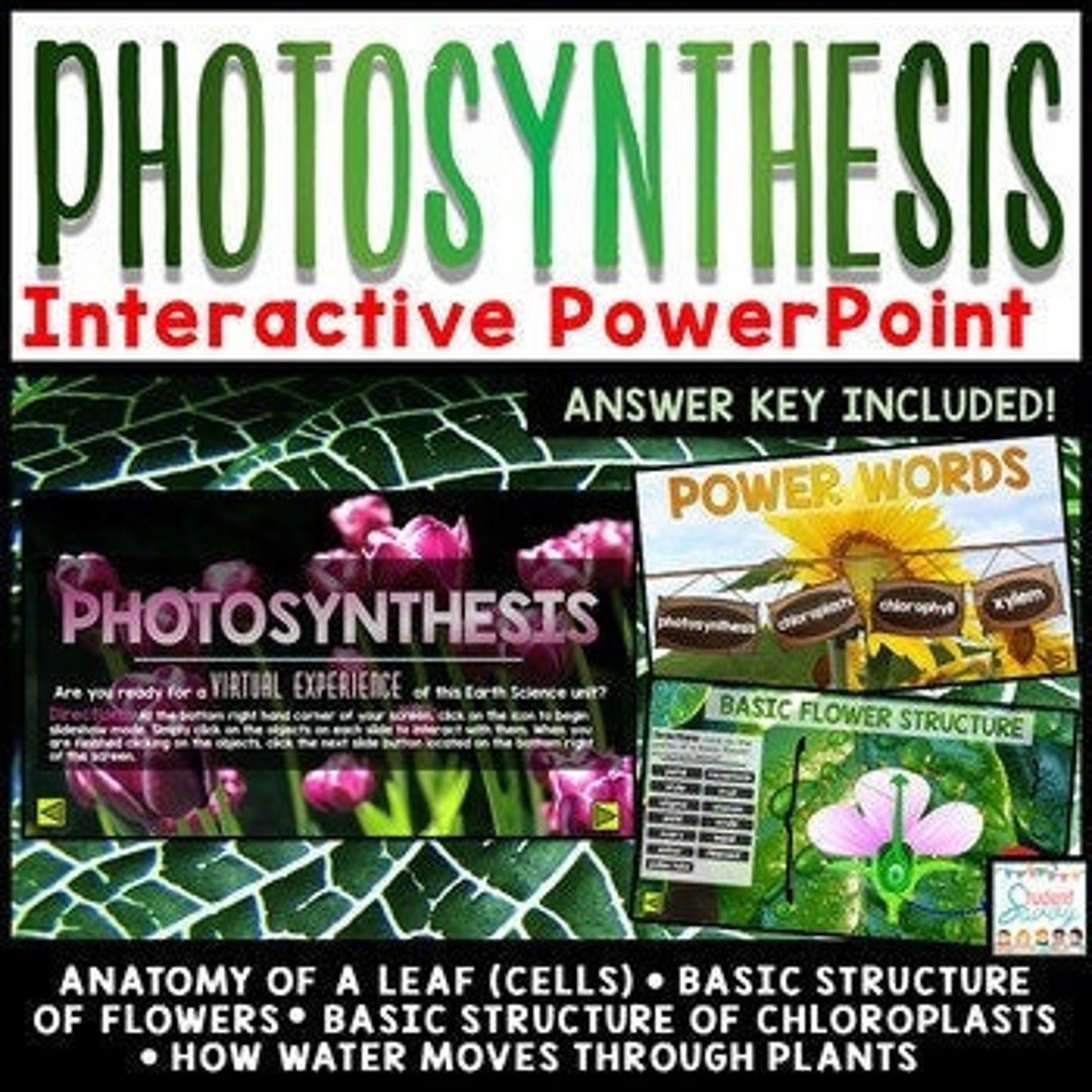 Photosynthesis Distance Learning | Powerpoint | Google Classroom ...