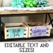 Lavender and Eucalyptus Editable Classroom Labels - Calming Classroom ...