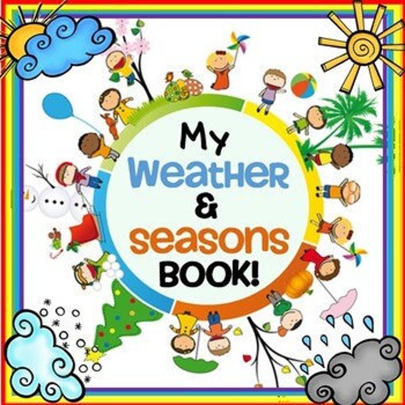 Weather & Seasons Book! - Etsy