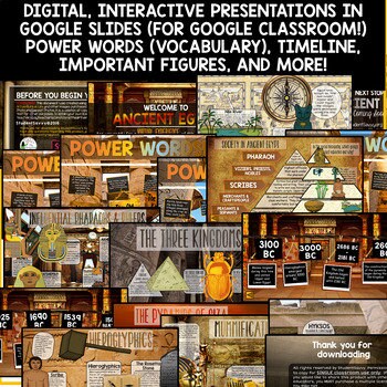 Ancient Civilizations Google Slides Distance Learning Google Classroom ...