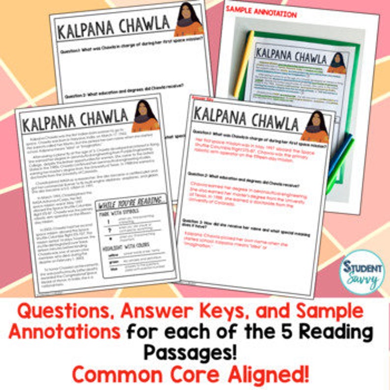 AAPI Heritage Month Reading Comprehension Passages Activities Asian ...
