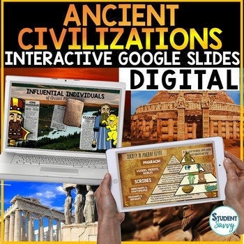 Ancient Civilizations Google Slides Distance Learning Google Classroom ...