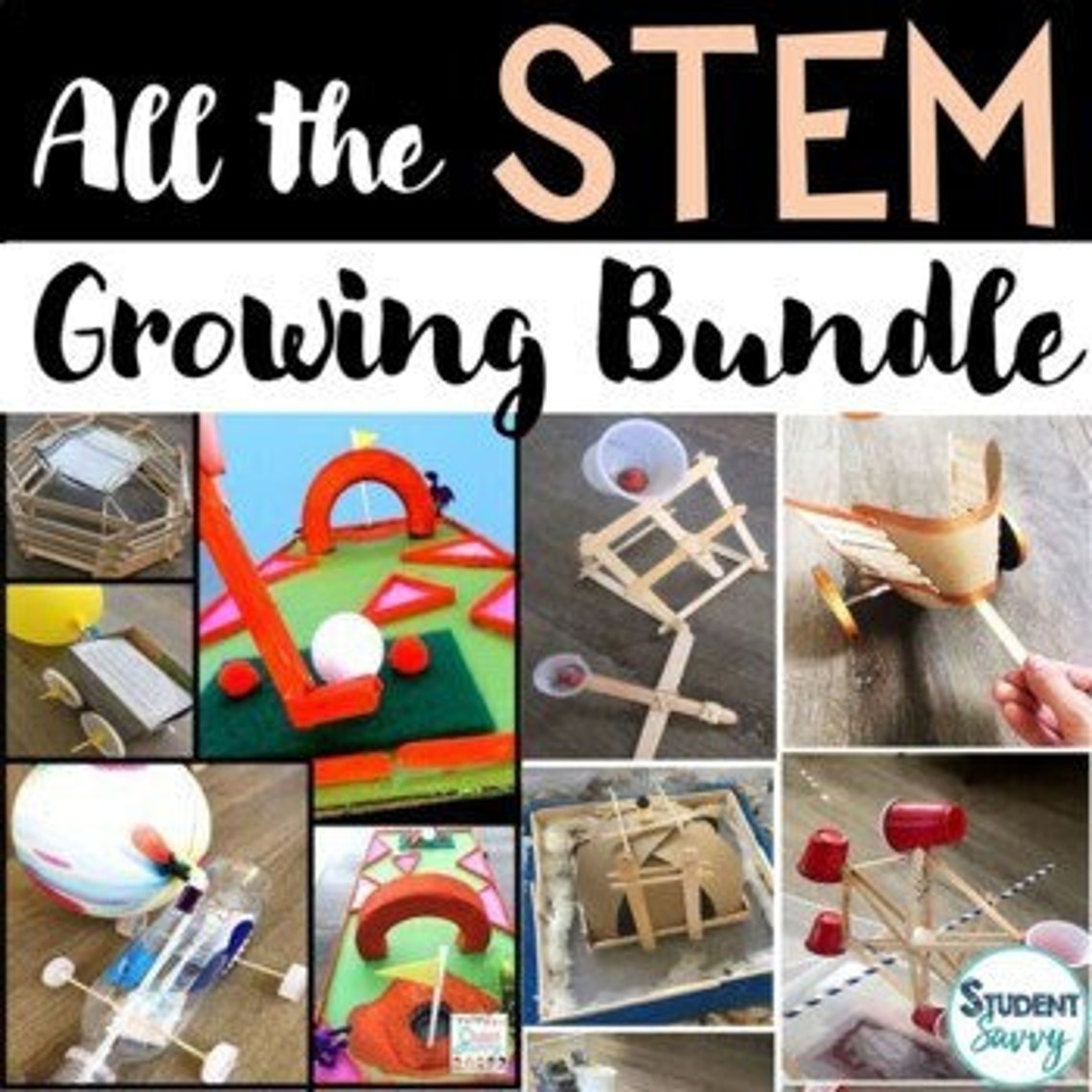 STEM Activites Bundle - Challenges Upper Elementary STEM Middle School ...