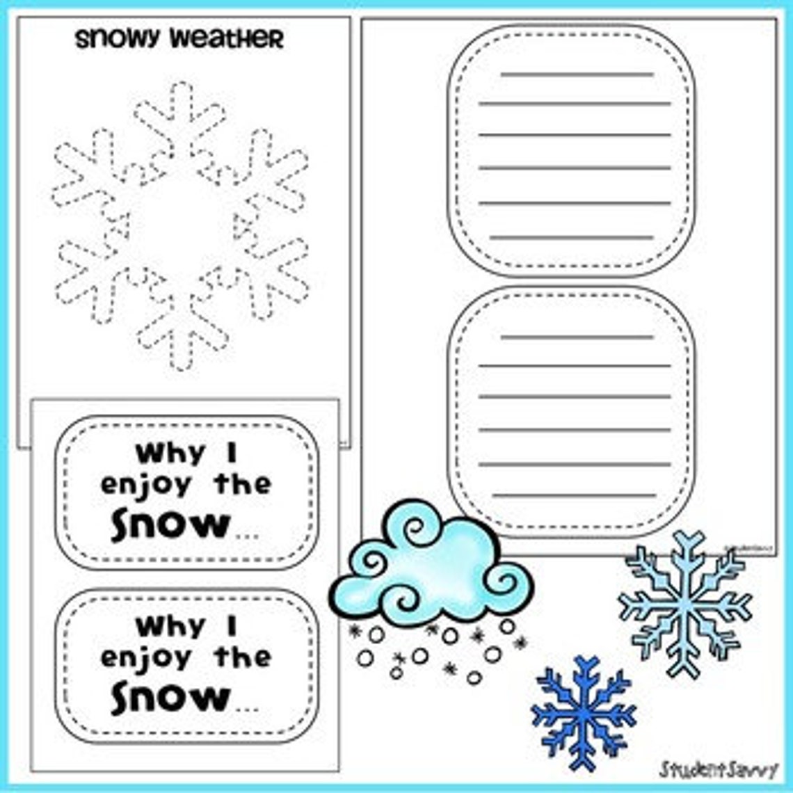 Weather Craftivity - Etsy