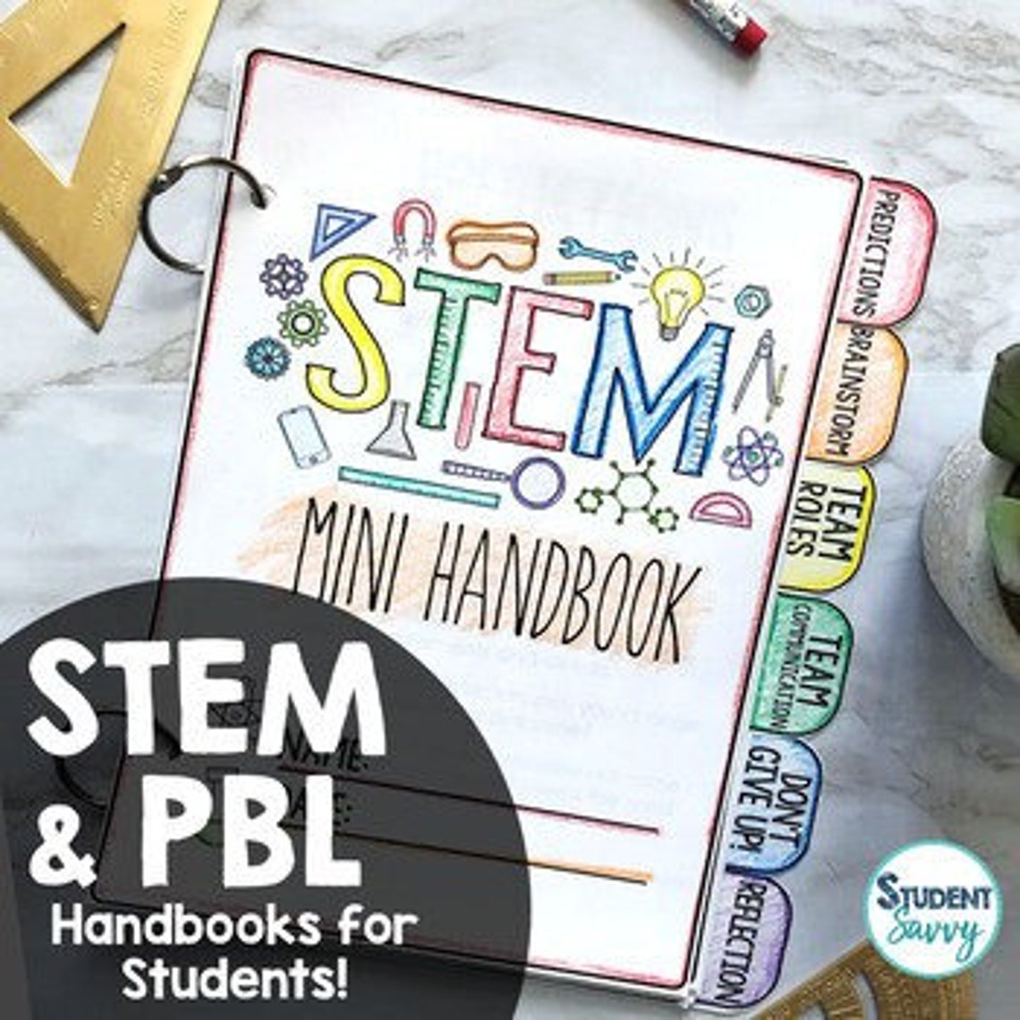 STEM Guide Handbook | PBL Guide Handbook EDITABLE - Etsy