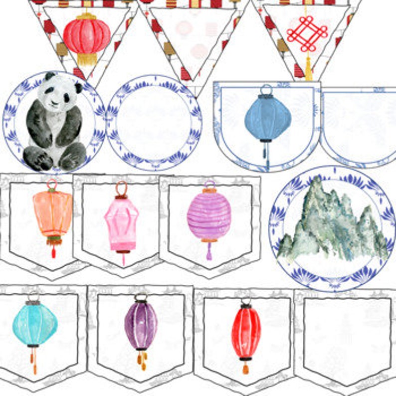 Ancient China Banners Printable China History Classroom Decor Editable ...