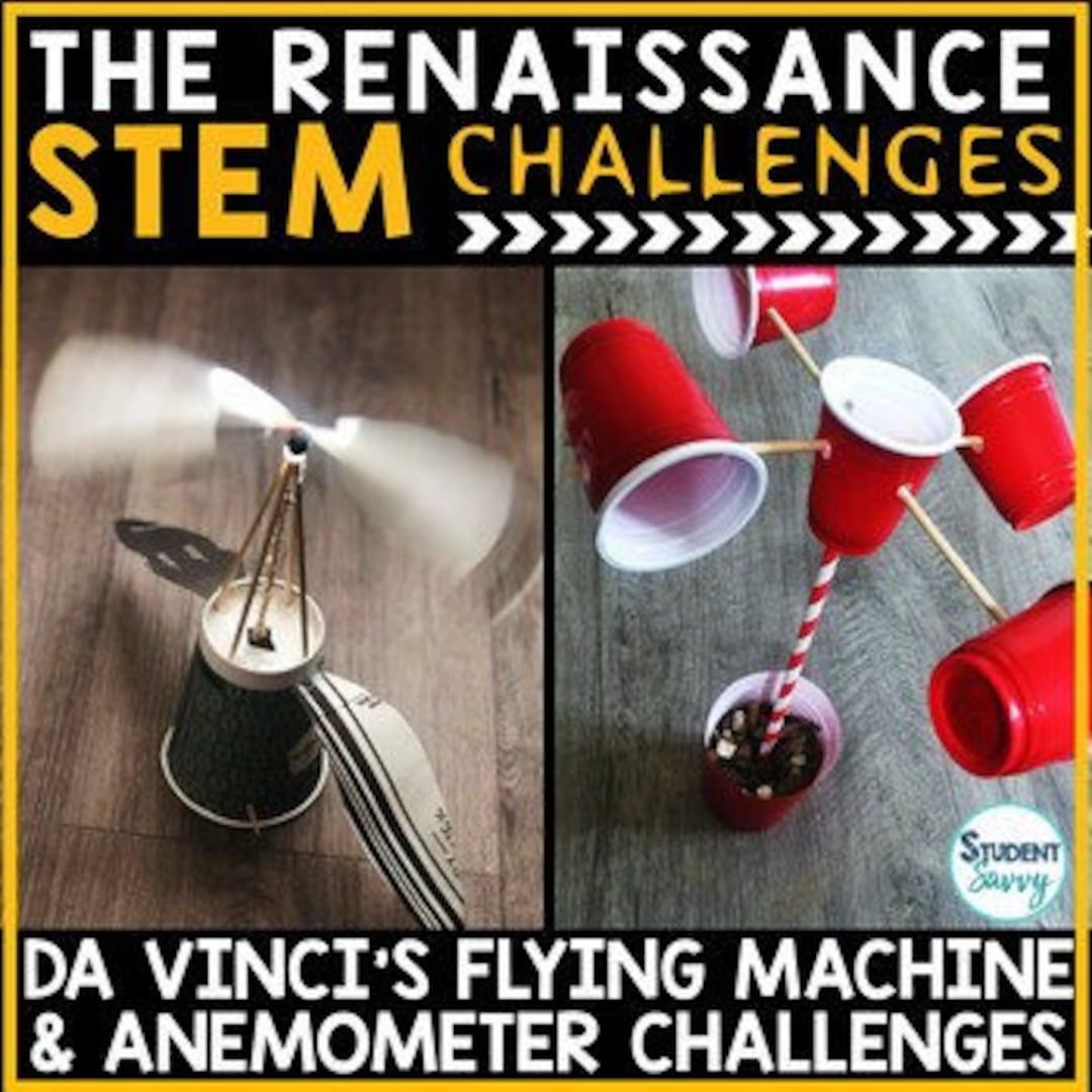 The Renaissance STEM Challenges Medieval Times STEAM Activities Middle ...