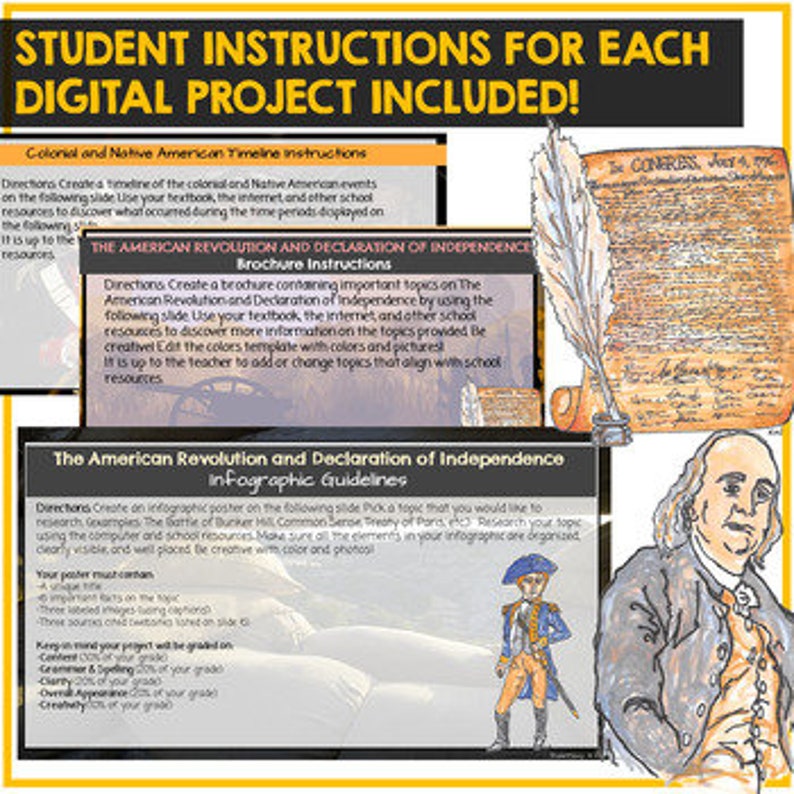 The American Revolution and Declaration of Independence Digital ...