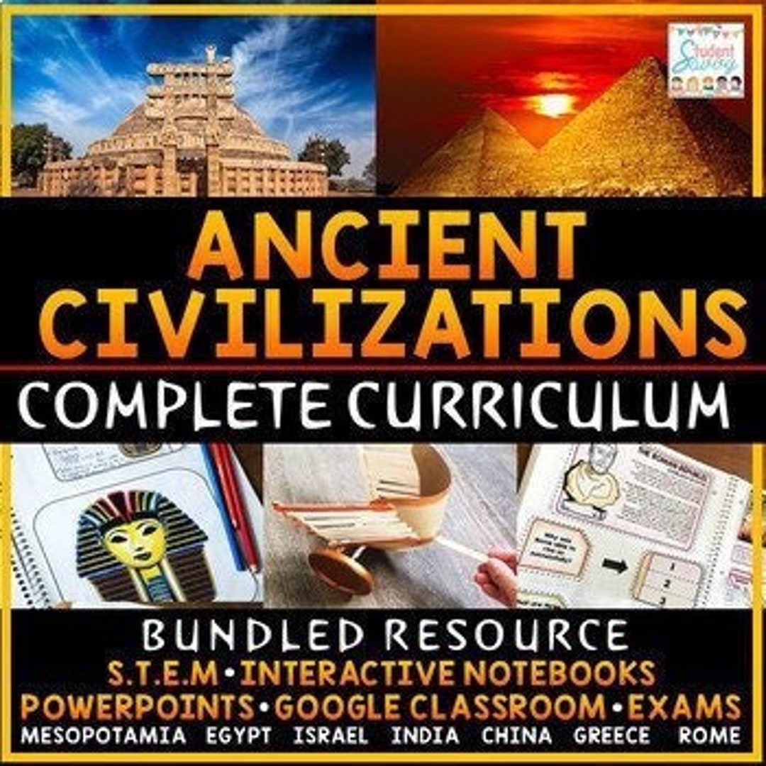 Ancient Civilizations Curriculum Ancient World History Greece Rome ...