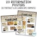 Reformation Posters Timelines Maps Coloring Pages - Protestant ...