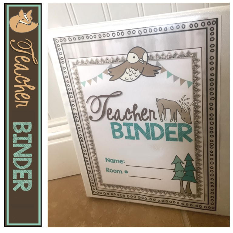 Woodland Teacher Binder 2019-2020 & Classroom Decor - Etsy