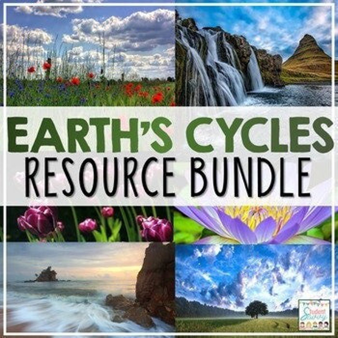 Earth's Cycles Activities Bundle Nitrogen Cycle Carbon Cycle Oxygen ...