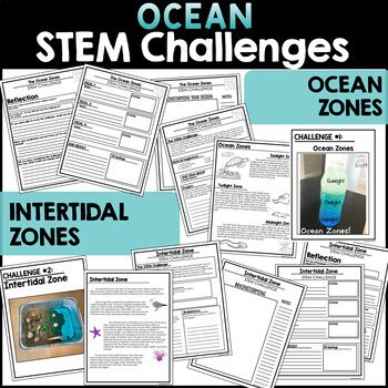 Ocean STEM Activities Challenges - Earth Science Oceanology Zones ...